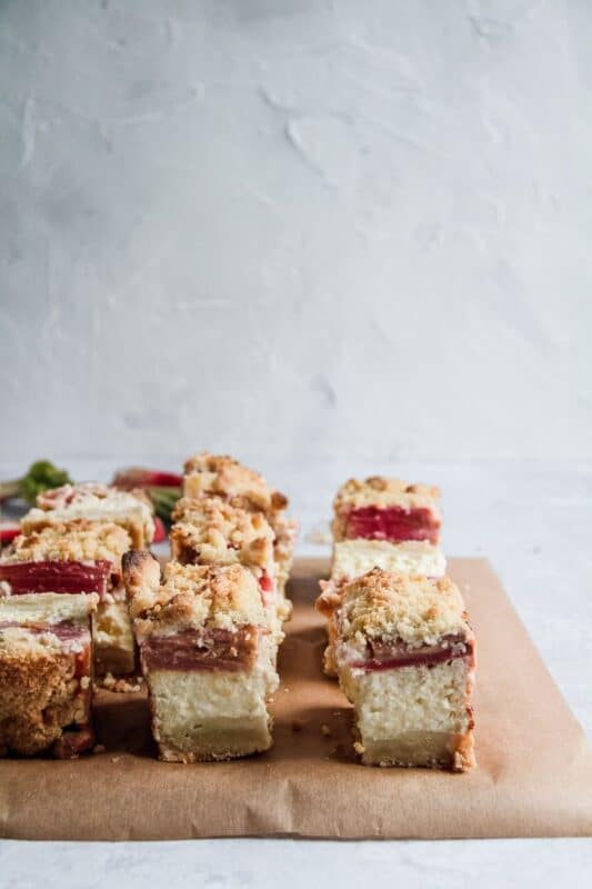 Dutch Rhubarb Cake - roamingtaste.com