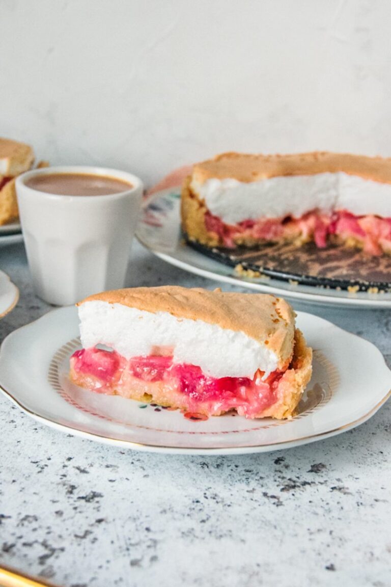 Dutch Rhubarb Cake - roamingtaste.com