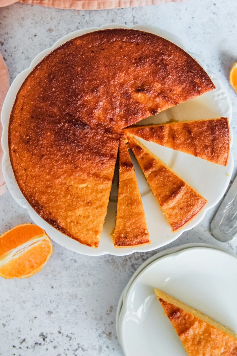 Whole Orange Cake (Sephardic Cake) - roamingtaste.com