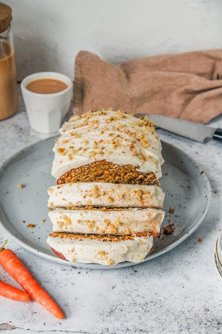 Carrot Cake Loaf - roamingtaste.com